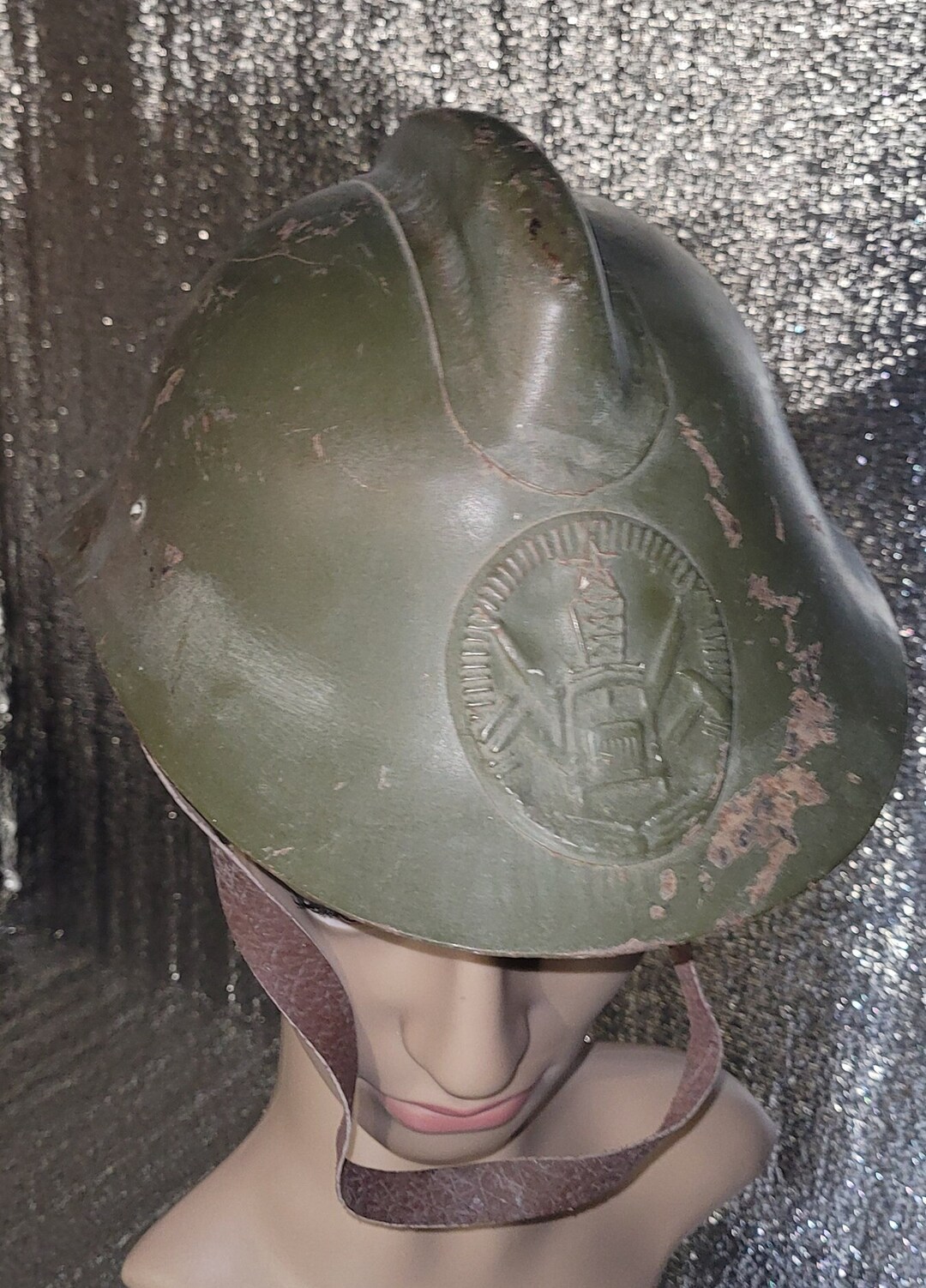 Vintage Metal Rare Soviet Firefighter Helmet From 1950s - Etsy