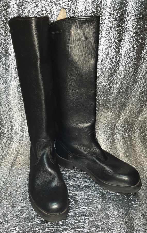 Soviet yuft boots officers USSR - Gem