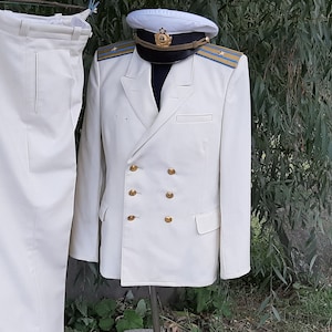 Military White Dress Uniform Soviet Army Navy USSR - Etsy