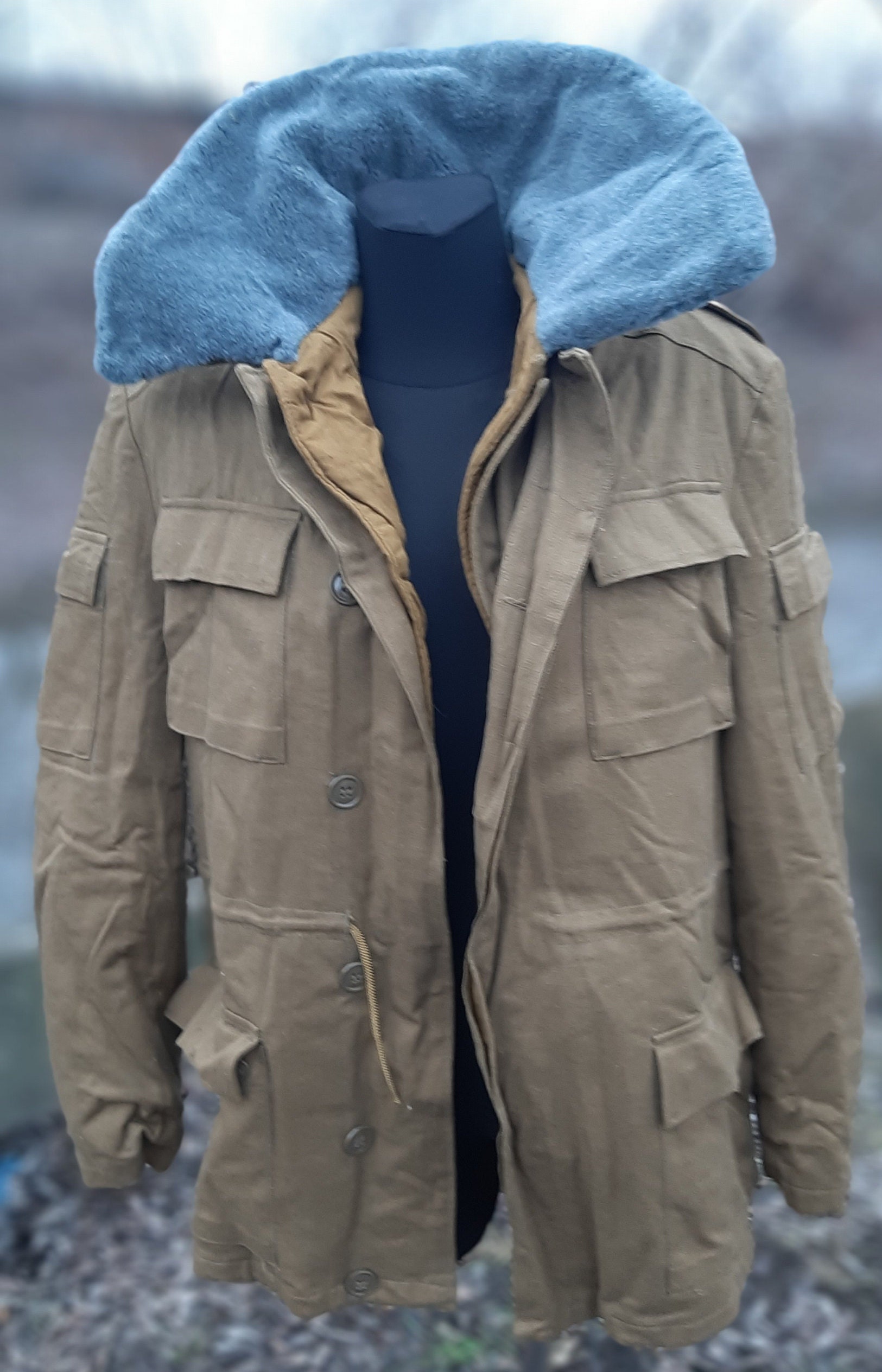 Soviet Military Winter Uniform USSR Army Jacket Afghan Pistol | Etsy