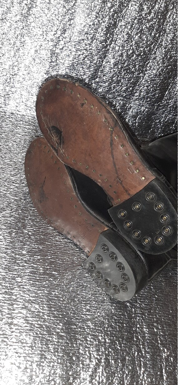 Military yuft boots Soviet army USSR - Gem