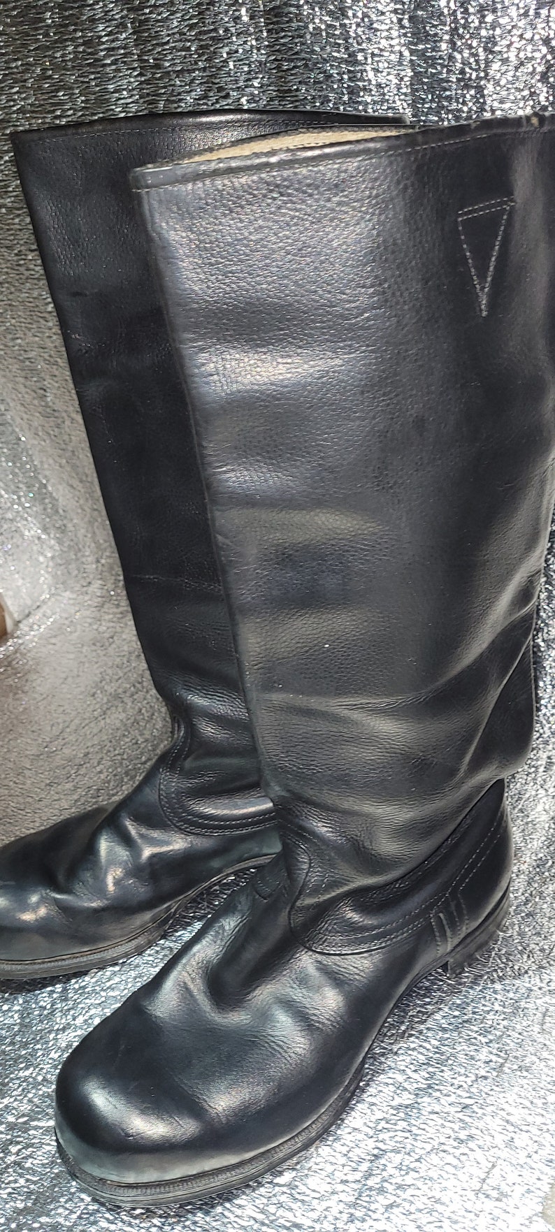 Vintage Military Rare Leather Boots Highest Command Red Army - Etsy