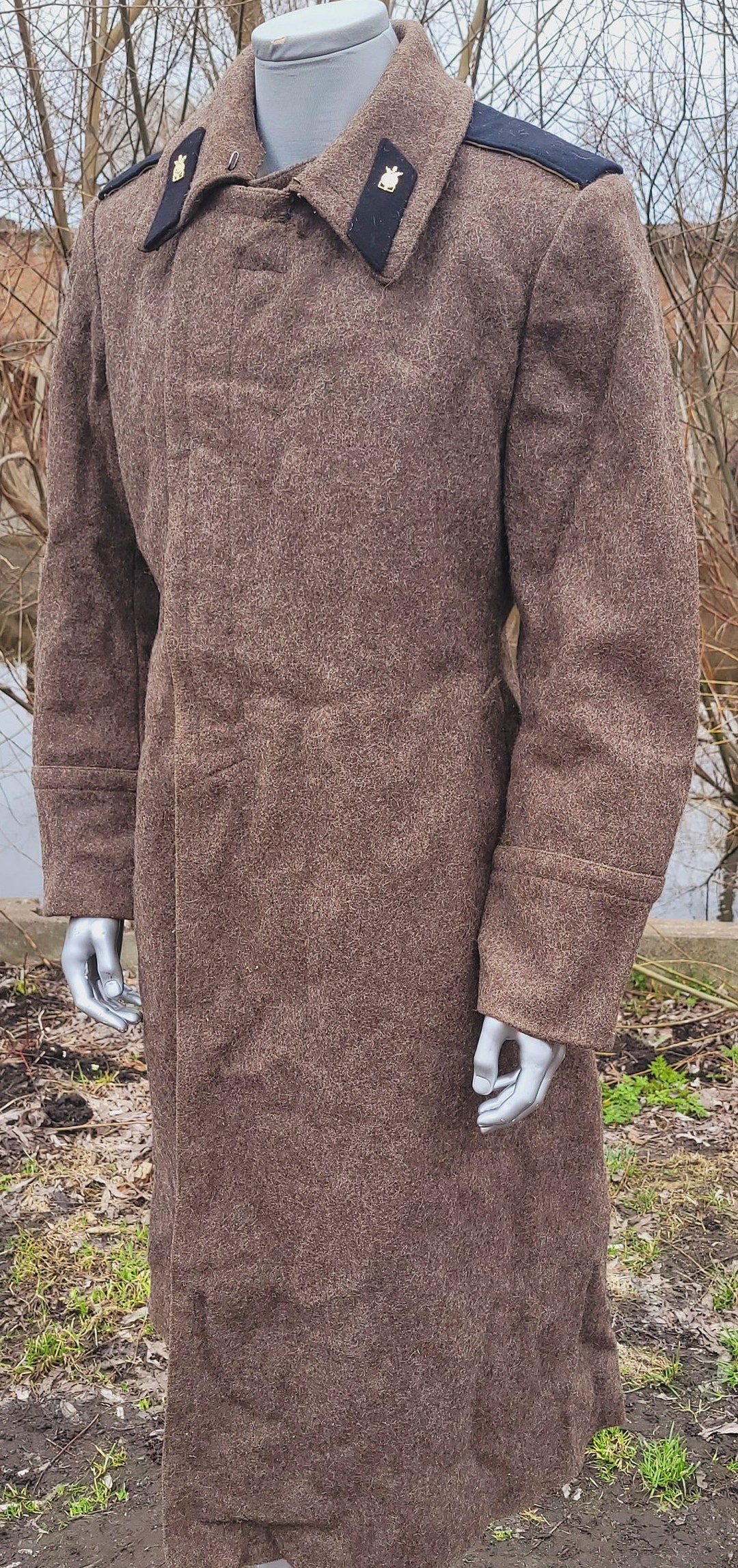 Military Wool Coat Overcoat Soldier Red Army USSR - Etsy