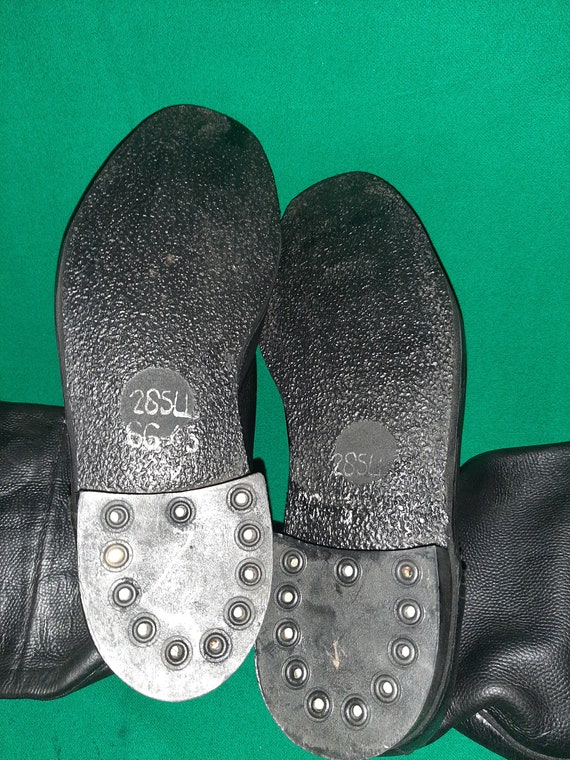 Military Soviet Army Officer Yuft Boots USSR Micropor… - Gem