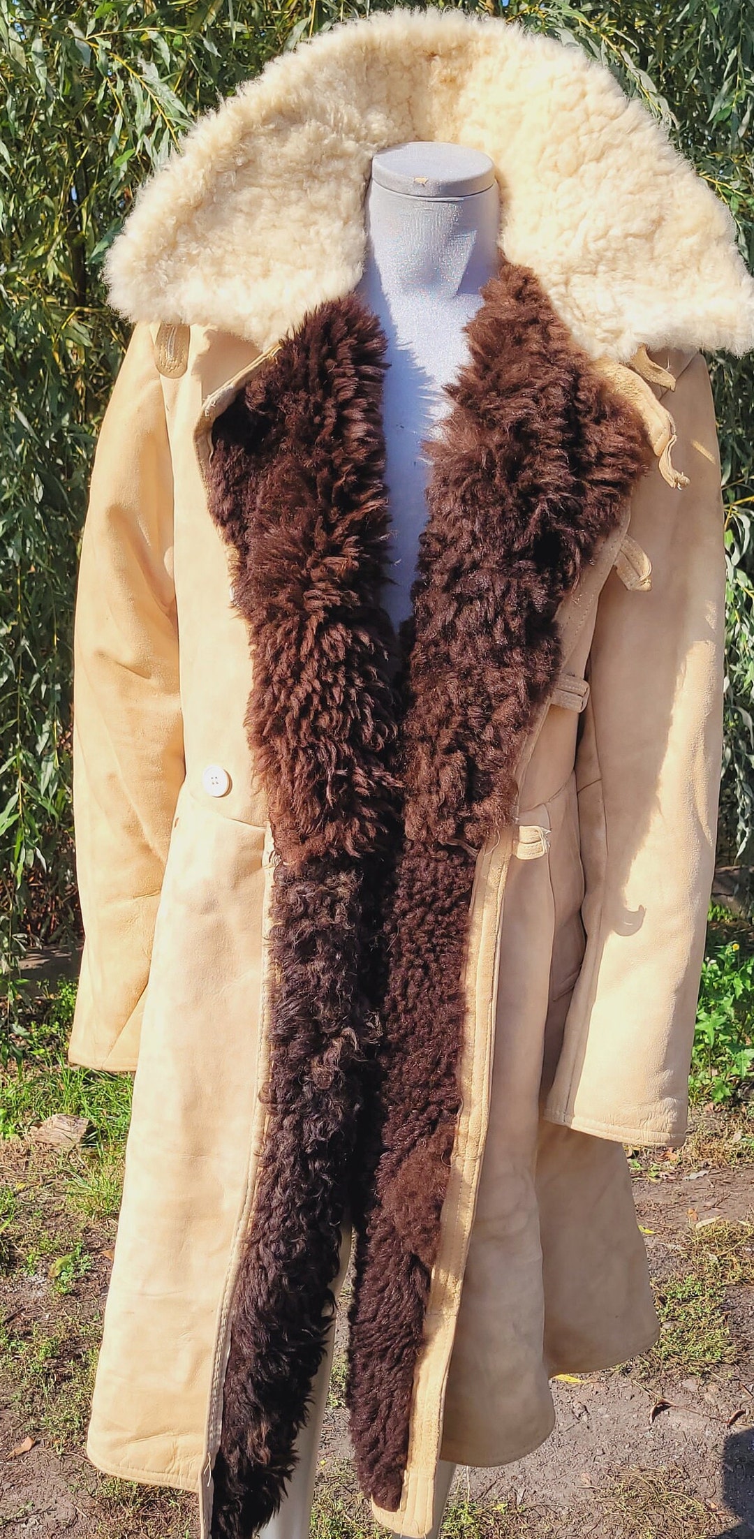 Military Winter Original Coat Natural Sheepskin BEKESHA USSR - Etsy