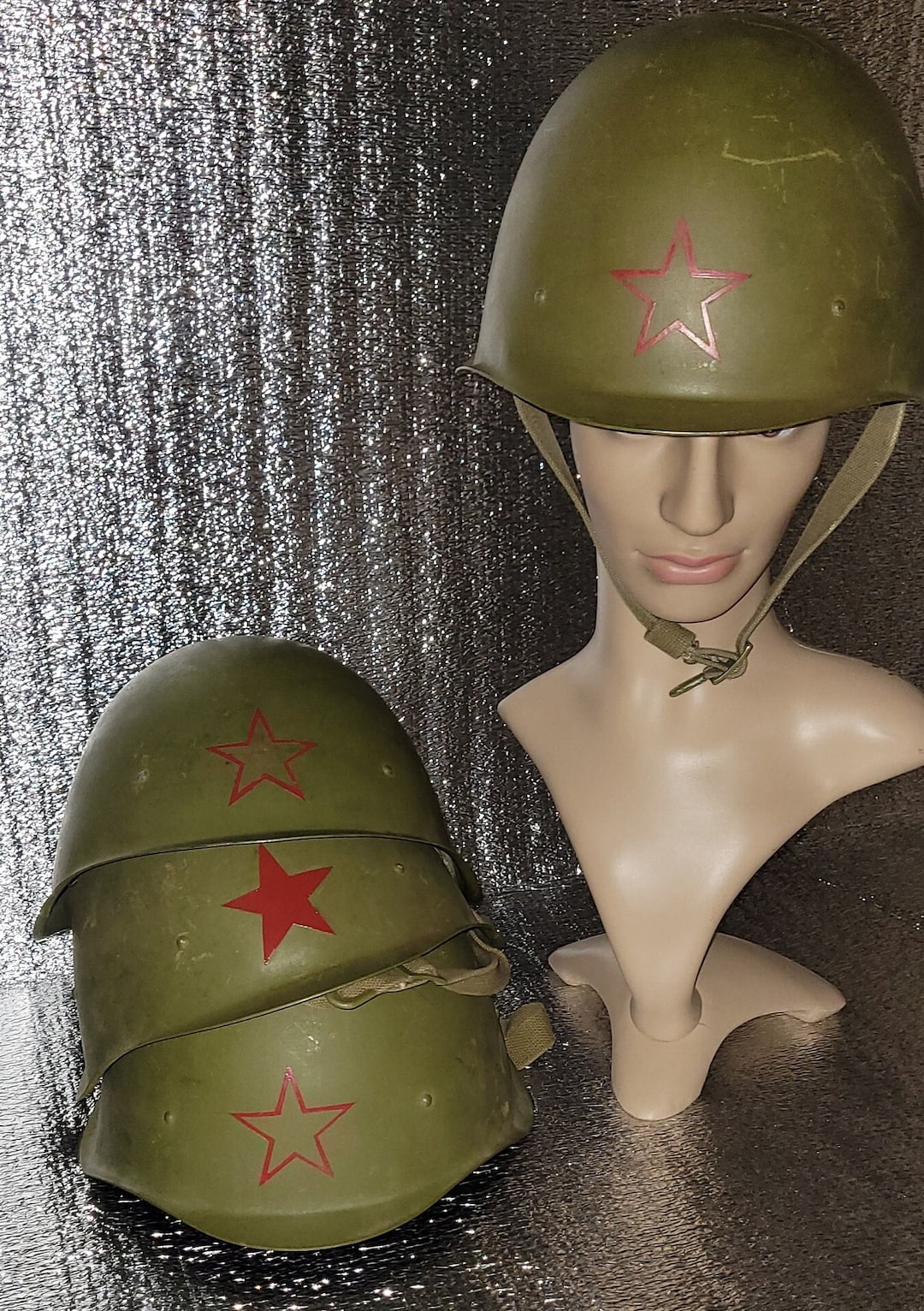 Vintage Military Steel Helmet Red Army SSH 40 Army USSR - Etsy