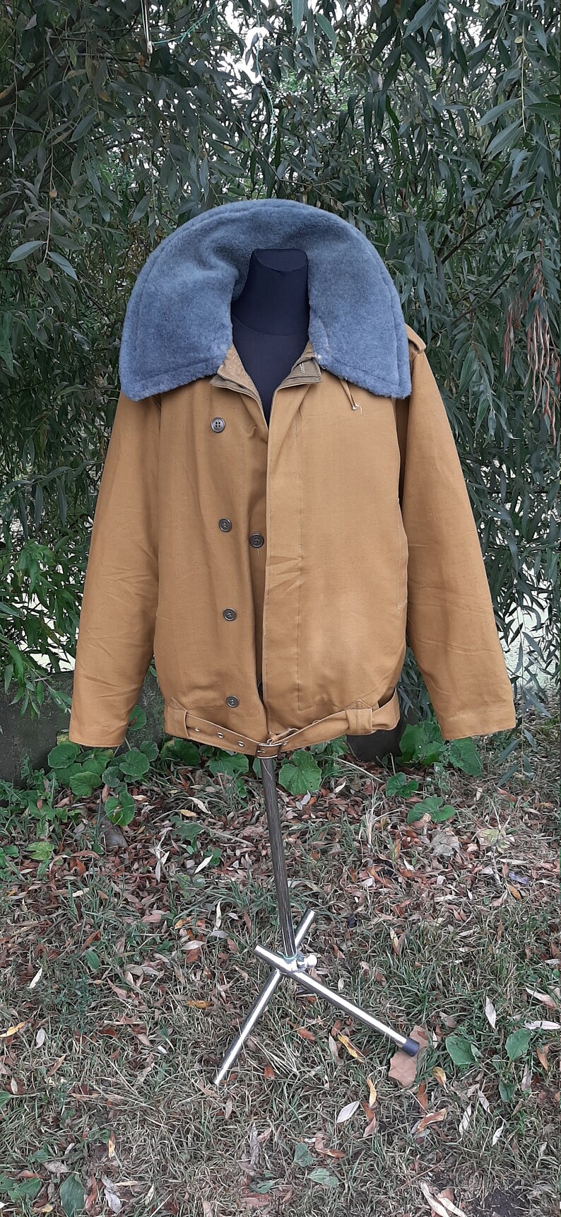 Russian Winter Jacket Soviet Army Tank Troops USSR | Etsy