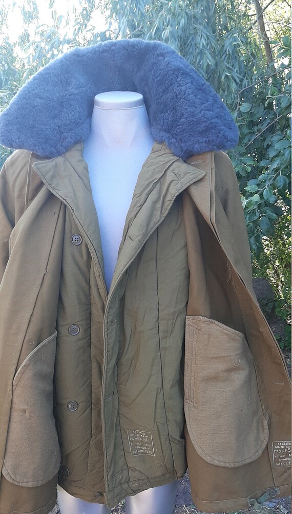 Soviet military rare jacket Afghan Mabuta special for… - Gem