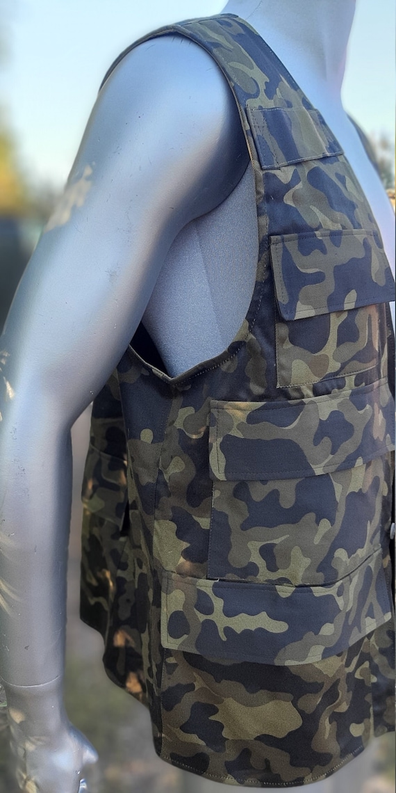 Rare Soviet camouflage butane vest unloading Special … - Gem