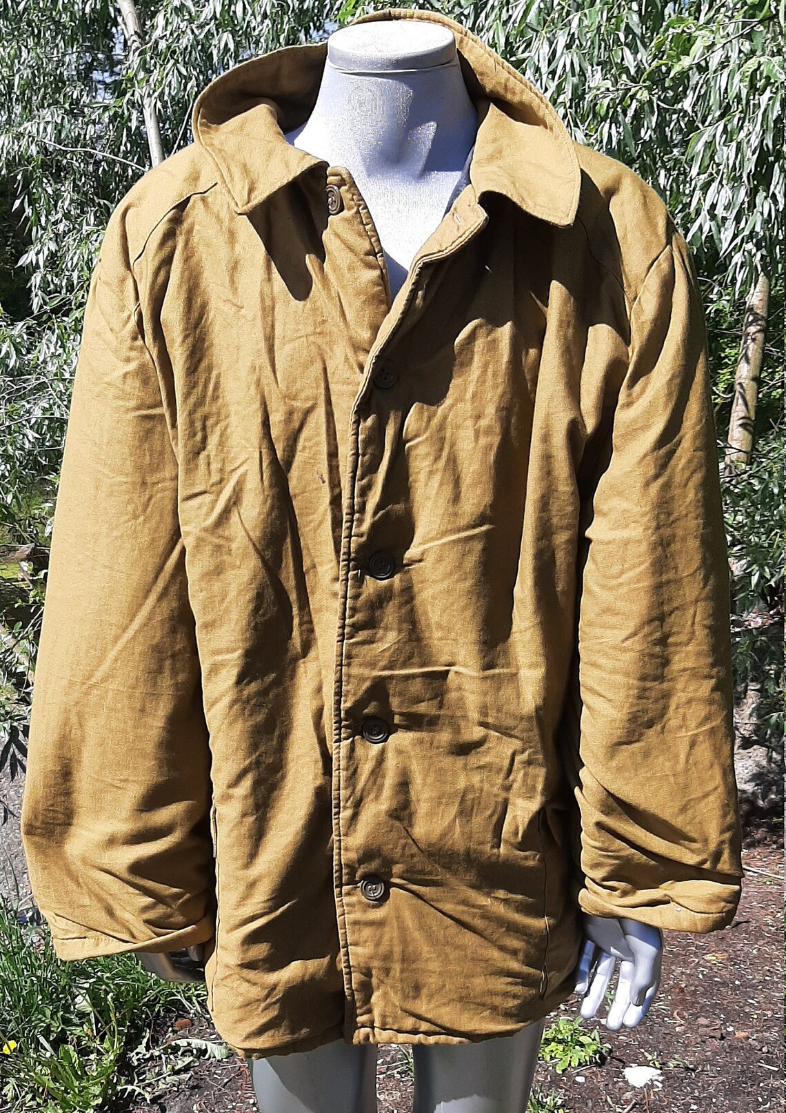 Soviet military jacket FUFAIKA Russian army winter warm jacket | Etsy