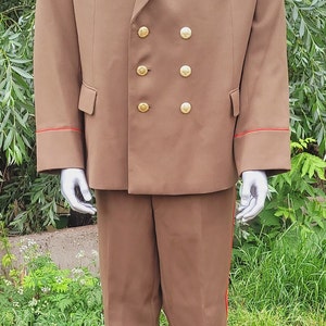 Vintage Rare Military Original Uniform Lieutenant General Army USSR - Etsy
