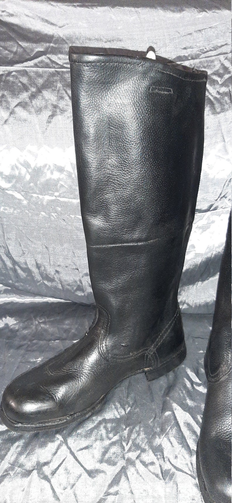 Vintage Officer Boots of the Soviet Army Yufte Cowhide Leather | Etsy