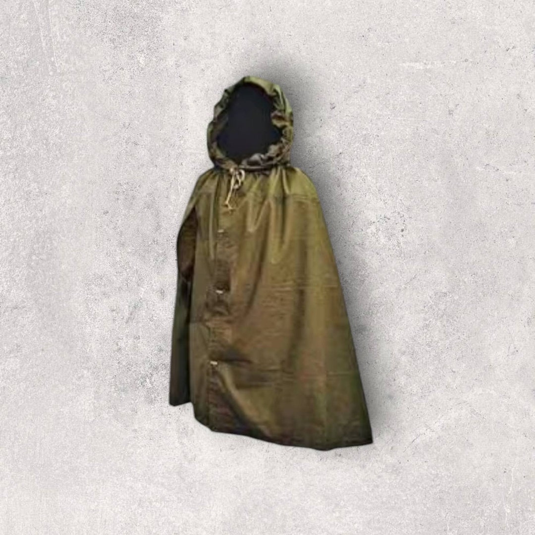 Army Soviet Military Surplus Groundsheet Raincoat Tent Russian Uniform ...
