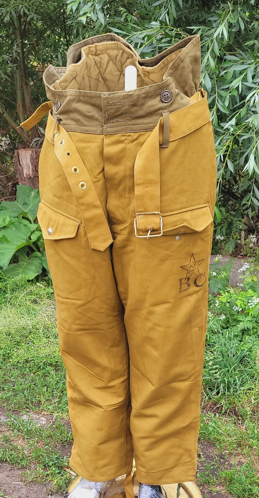 Combat Pants Vintage Afghan Tanker USSR - Etsy