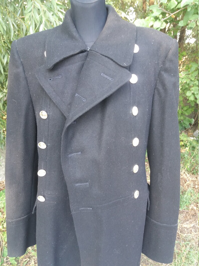Russian Army Soviet Military Greatcoat Overcoat USSR | Etsy