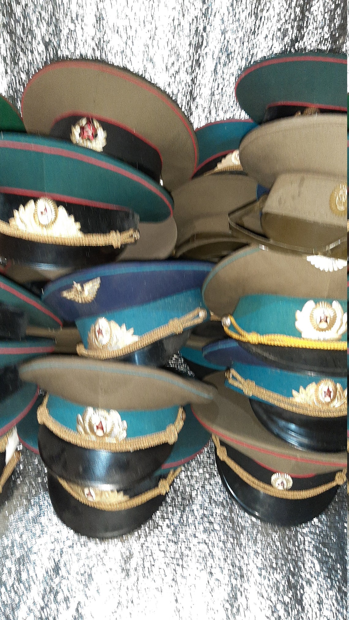 Vintage Soviet Caps Military Officers USSR Army - Etsy