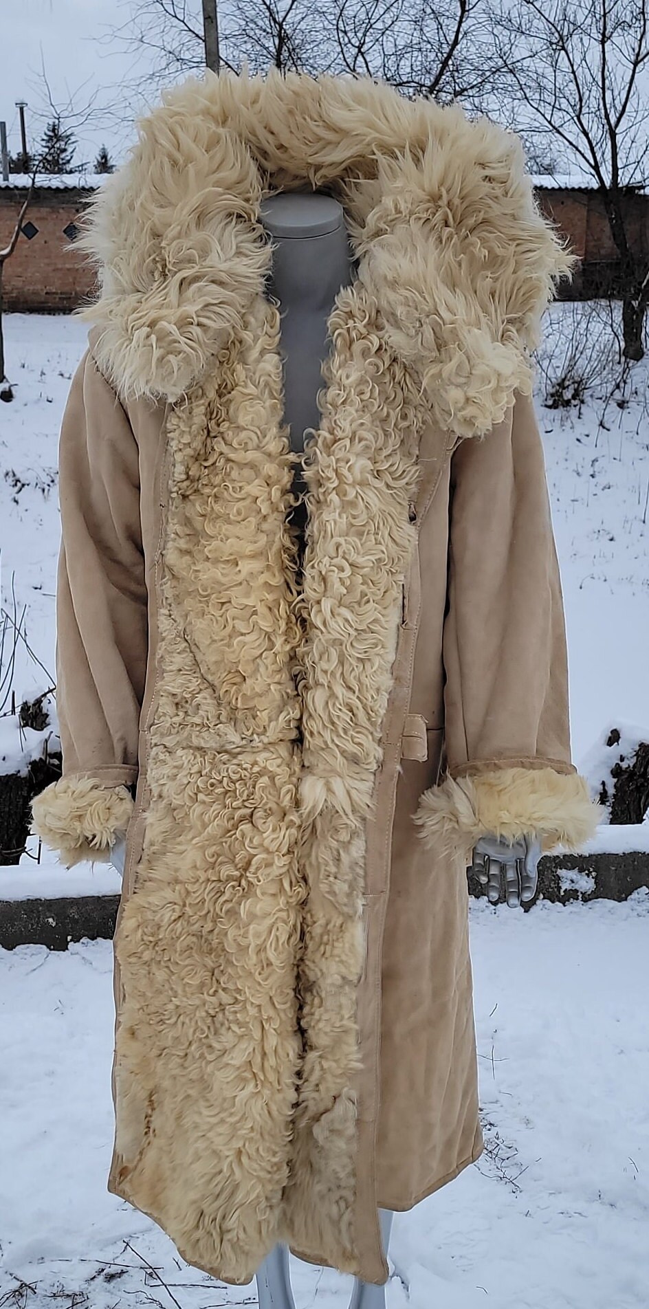 Soviet Military Rare Fur Coat Natural Sheepskin Northern Army | Etsy