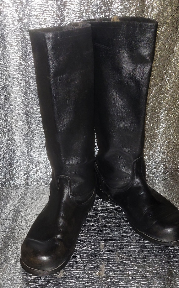 Vintage military boots red army USSR - Gem