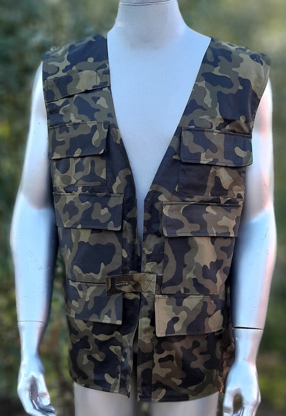Rare Soviet camouflage butane vest unloading Special … - Gem
