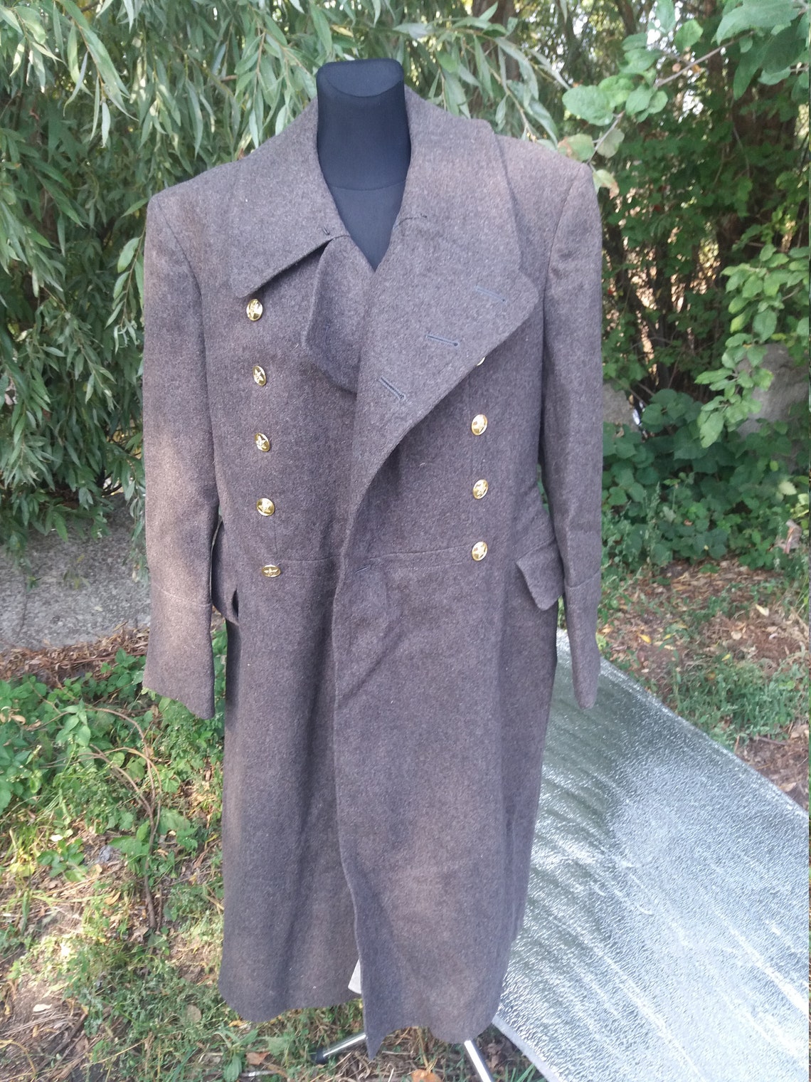 Russian Army Soviet Military Greatcoat Overcoat USSR | Etsy