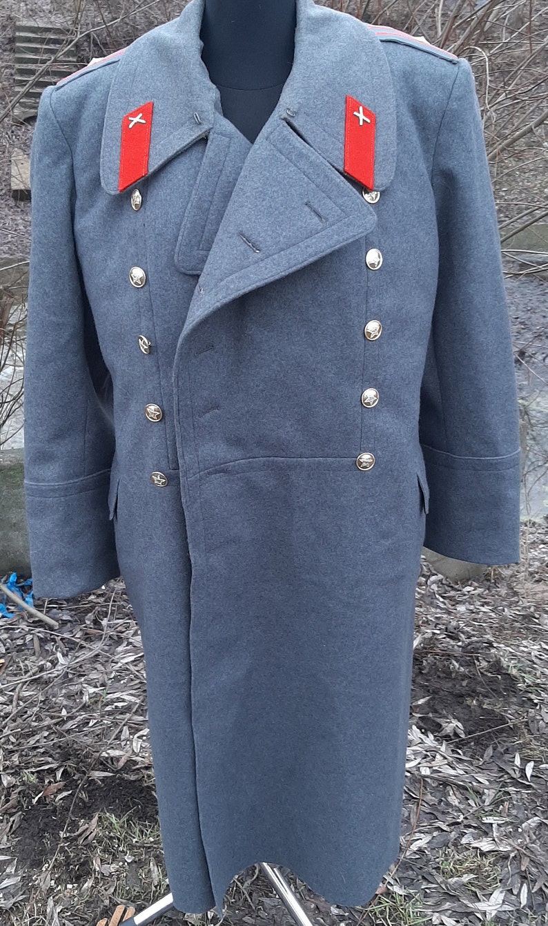 Winter heavy Soviet coat overcoat major USSR | Etsy