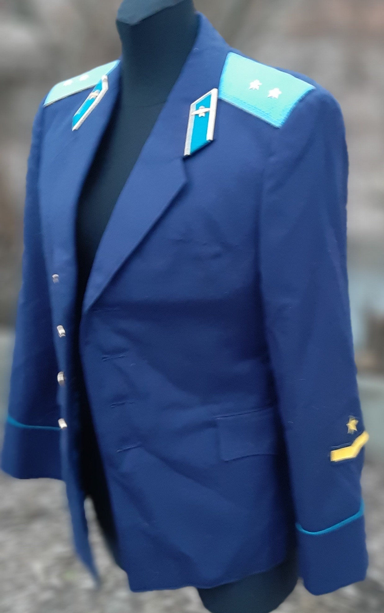 Soviet military jacket warrant officer Air Force USSR | Etsy