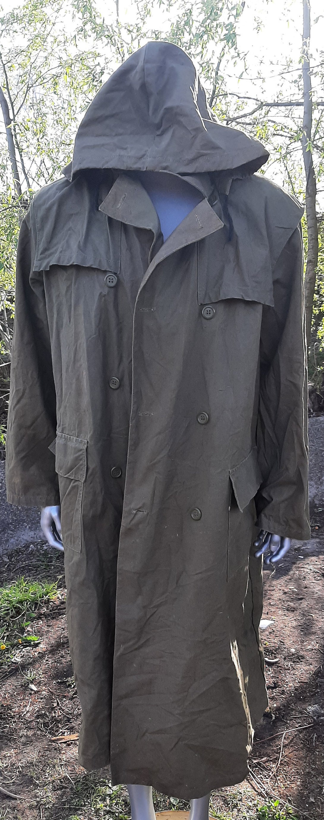 Vintage Rare Military Soviet Cloak Cape Officer USSR | Etsy