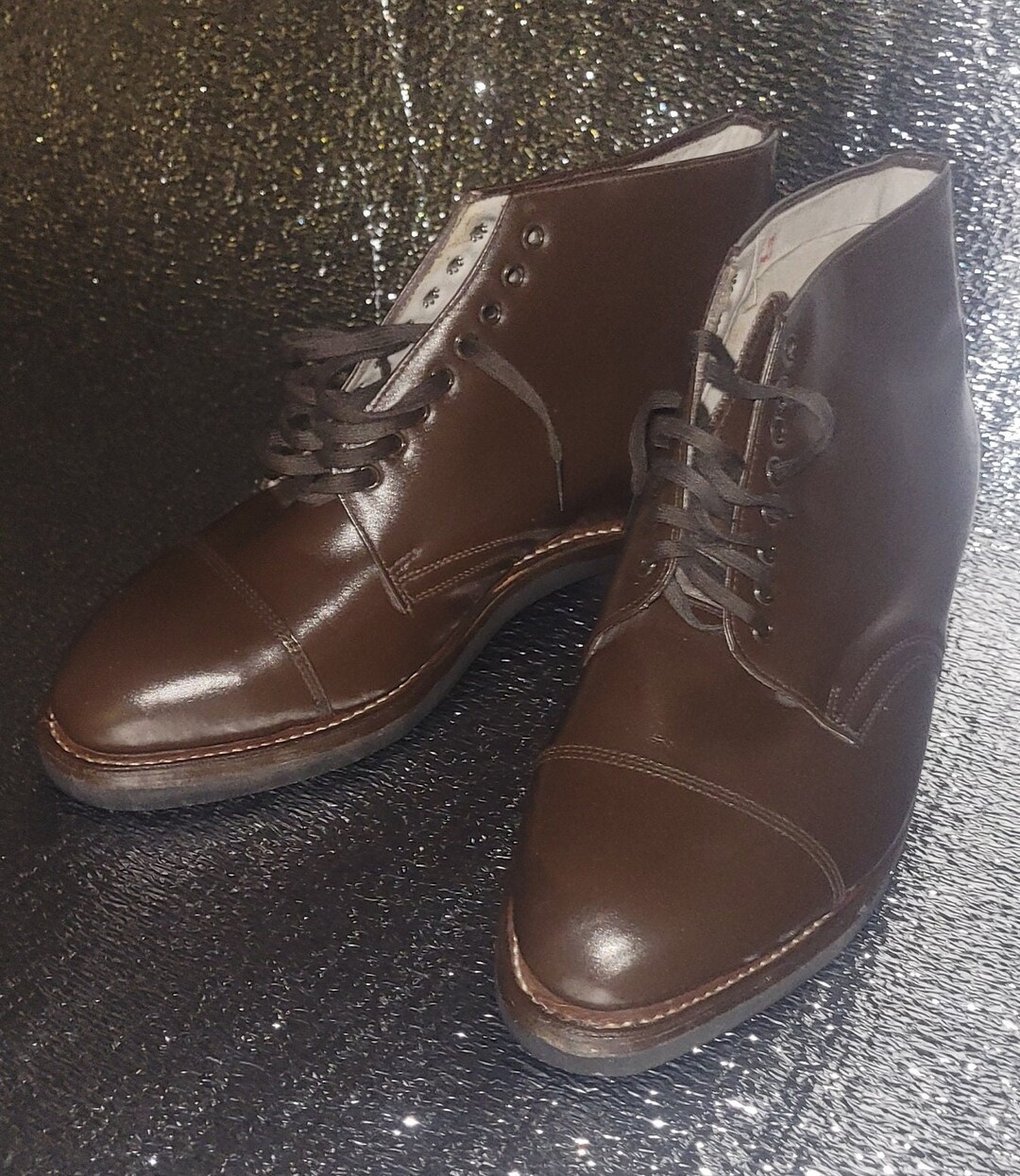 Military Leather Boots on Lace Highest Command Staff Amry USSR - Etsy