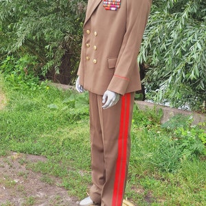 Vintage Rare Military Original Uniform Lieutenant General Army USSR - Etsy