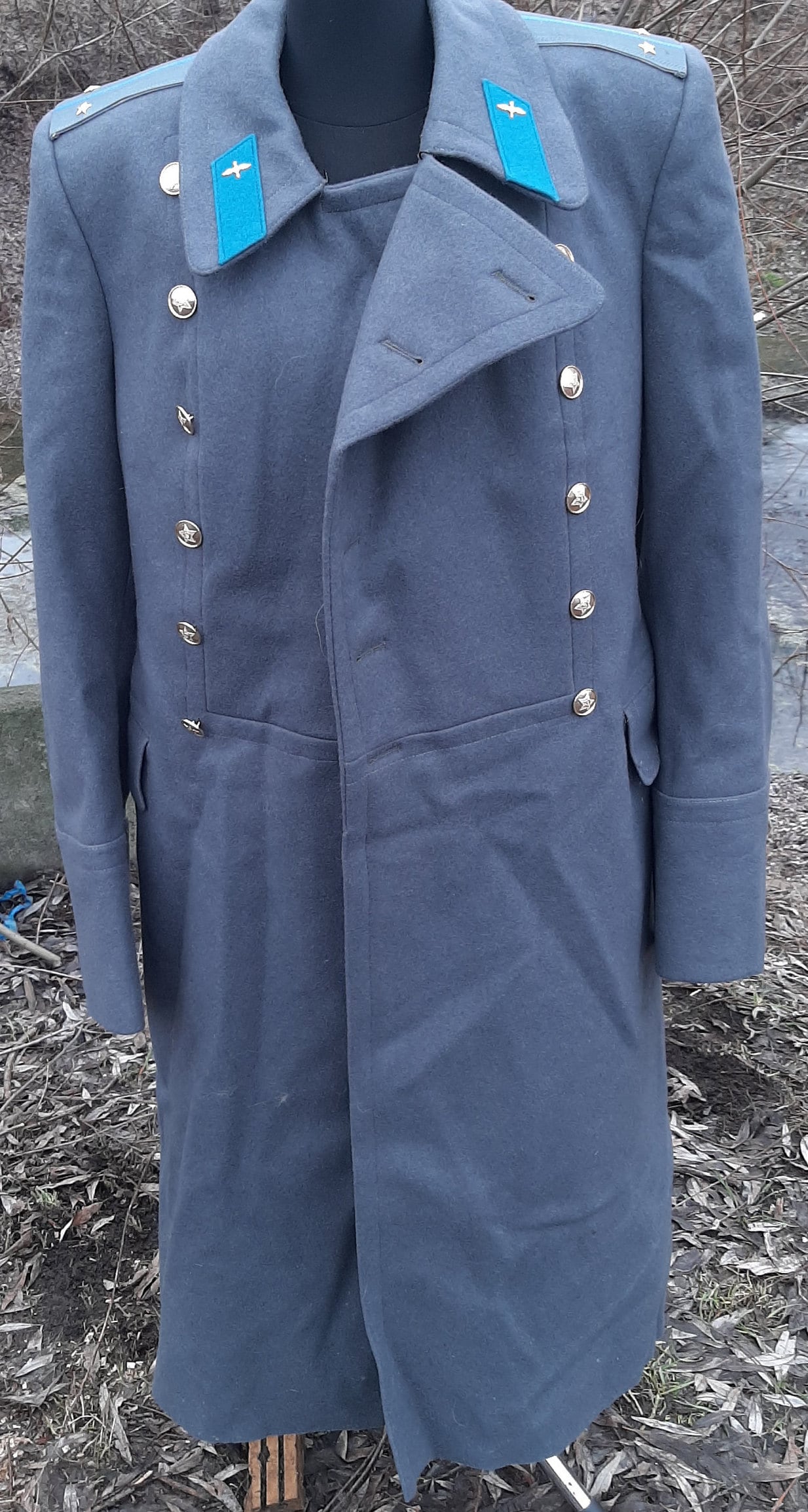 Soviet winter coat lieutenant USSR Air Force | Etsy