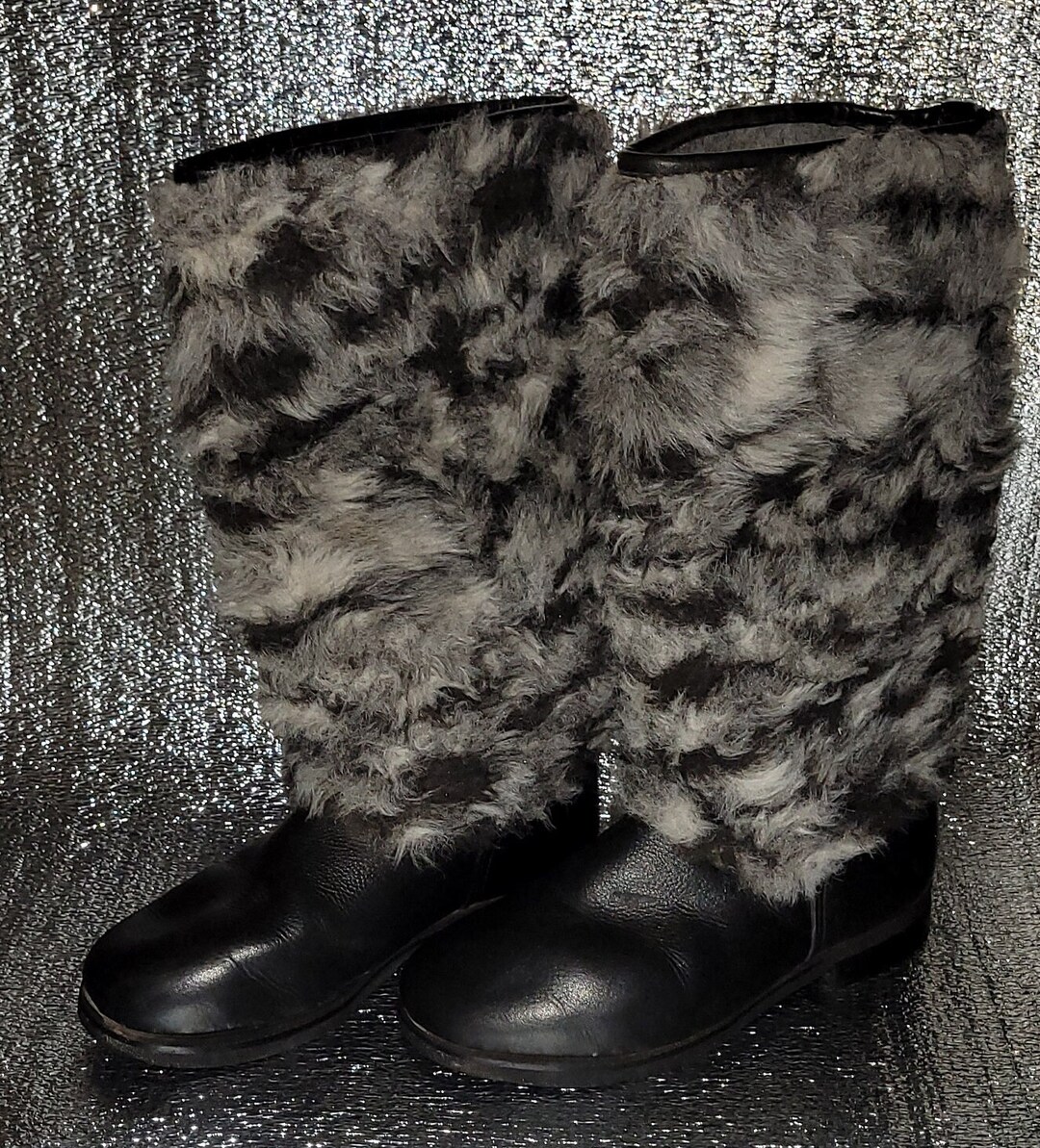 Botas cálidas antiguas y raras del norte de la URSS - Etsy México