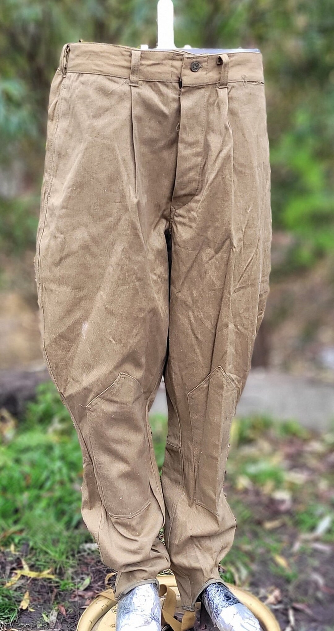 Vintage Military Pants Riding Breeches Soldier Red Army Rare Size USSR ...