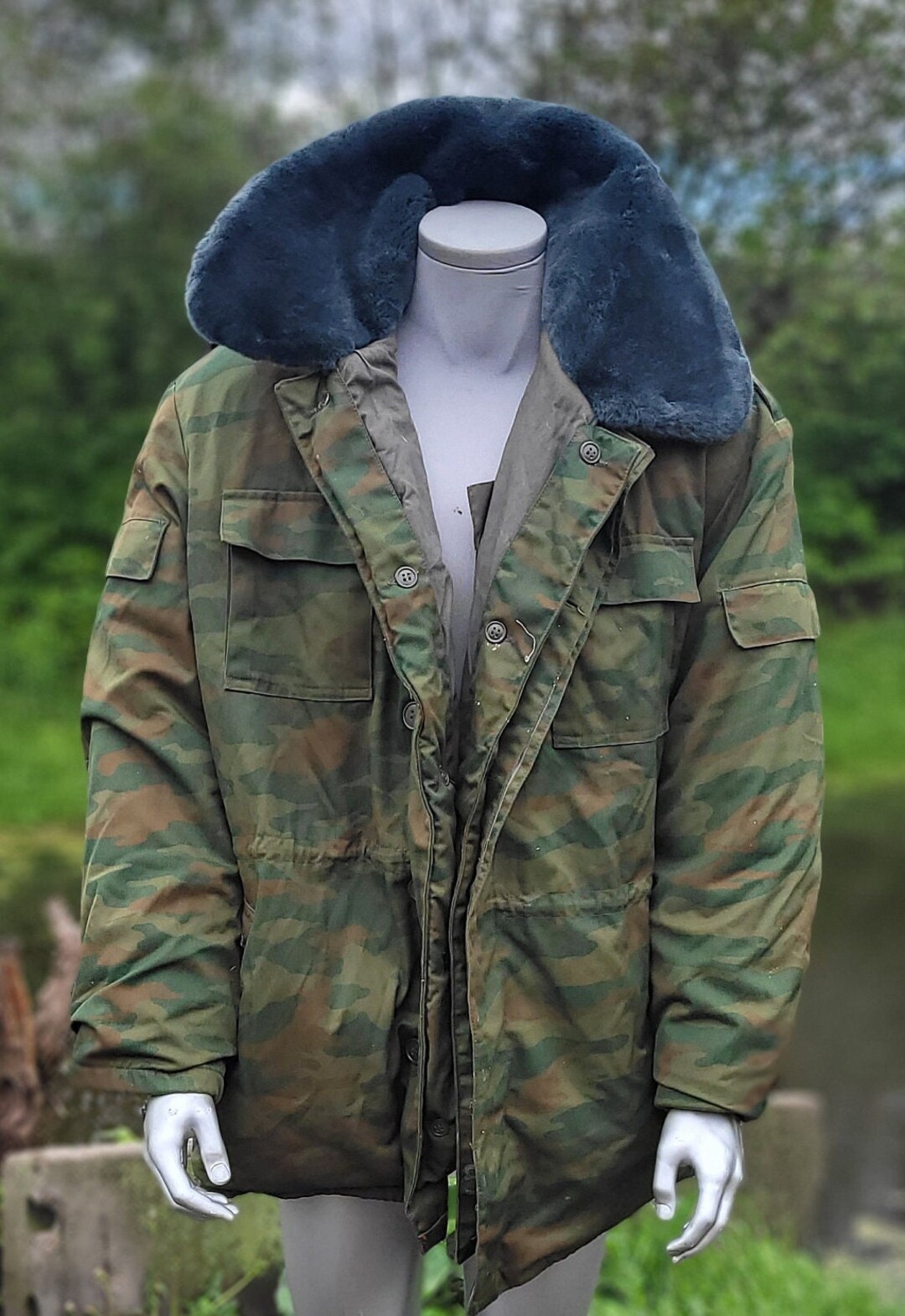 Army Winter Military Camouflage Jacket - Etsy