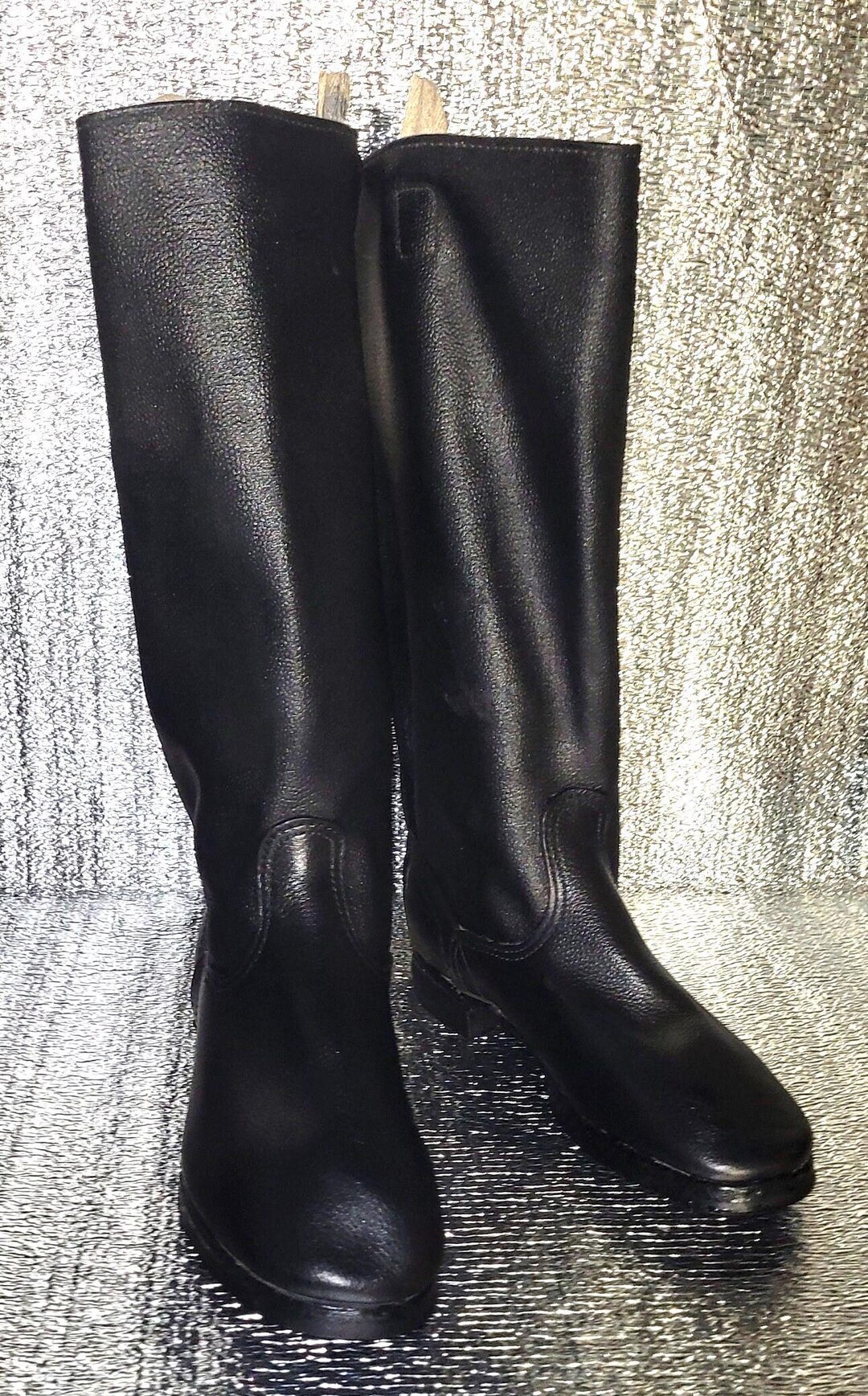 Vintage Tall Kirza Boots, Classic Retro Footwear, Rare Old Era Design ...