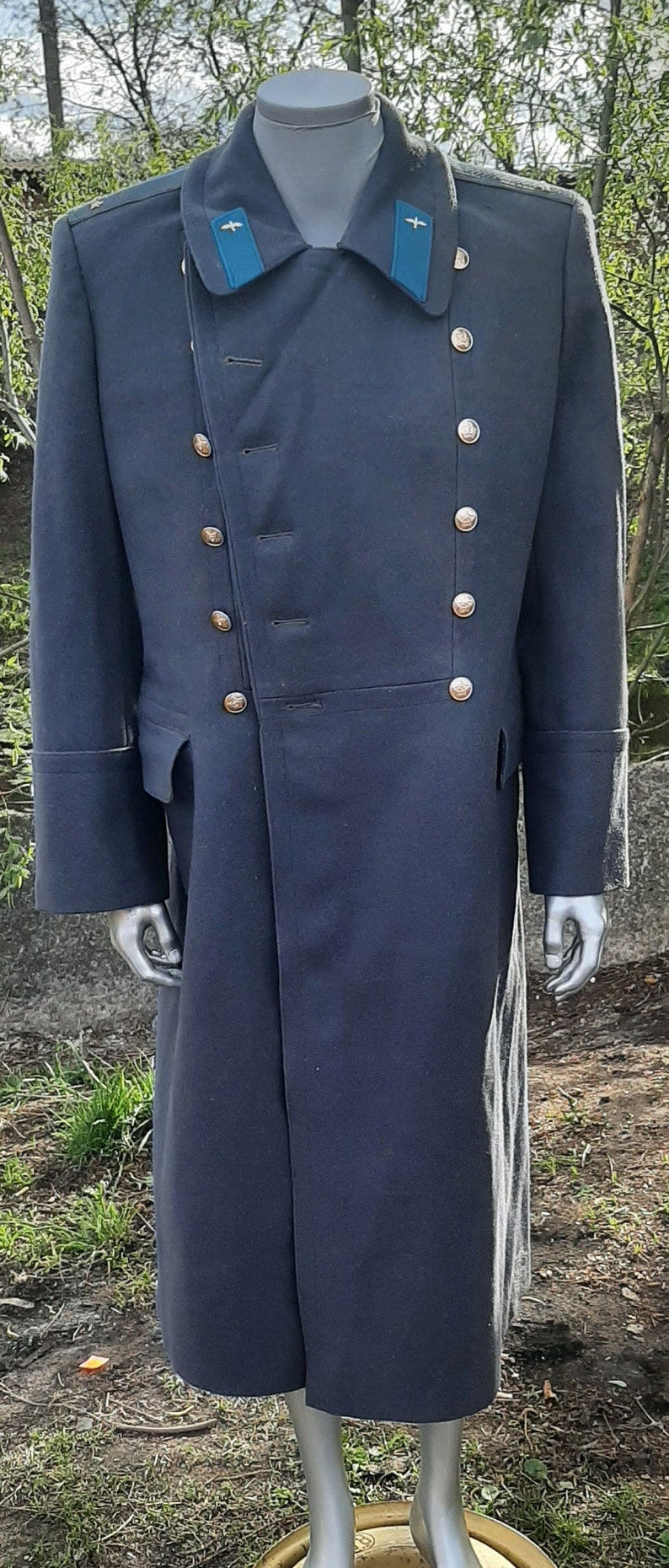 Military Officer's Winter Woolen Coat for Parade USSR Air Force - Etsy