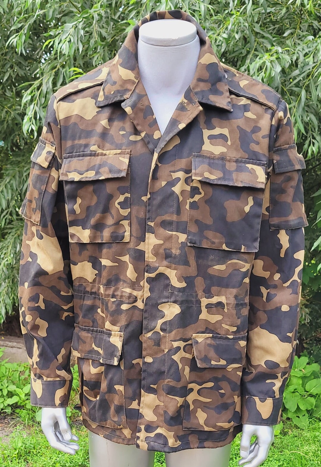 Original Military Camouflage Tunic Army 1990s - Etsy