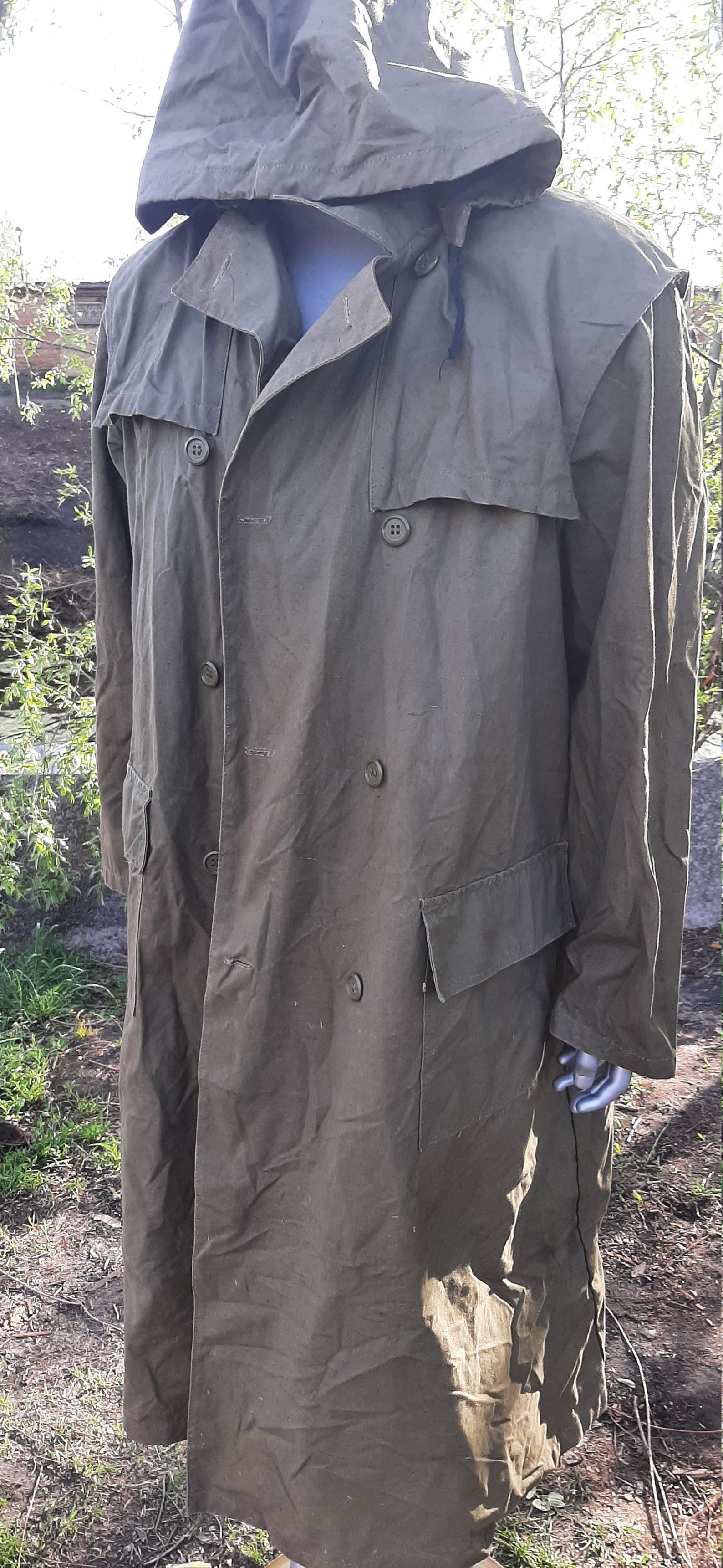 Vintage Rare Military Soviet Cloak Cape Officer USSR | Etsy