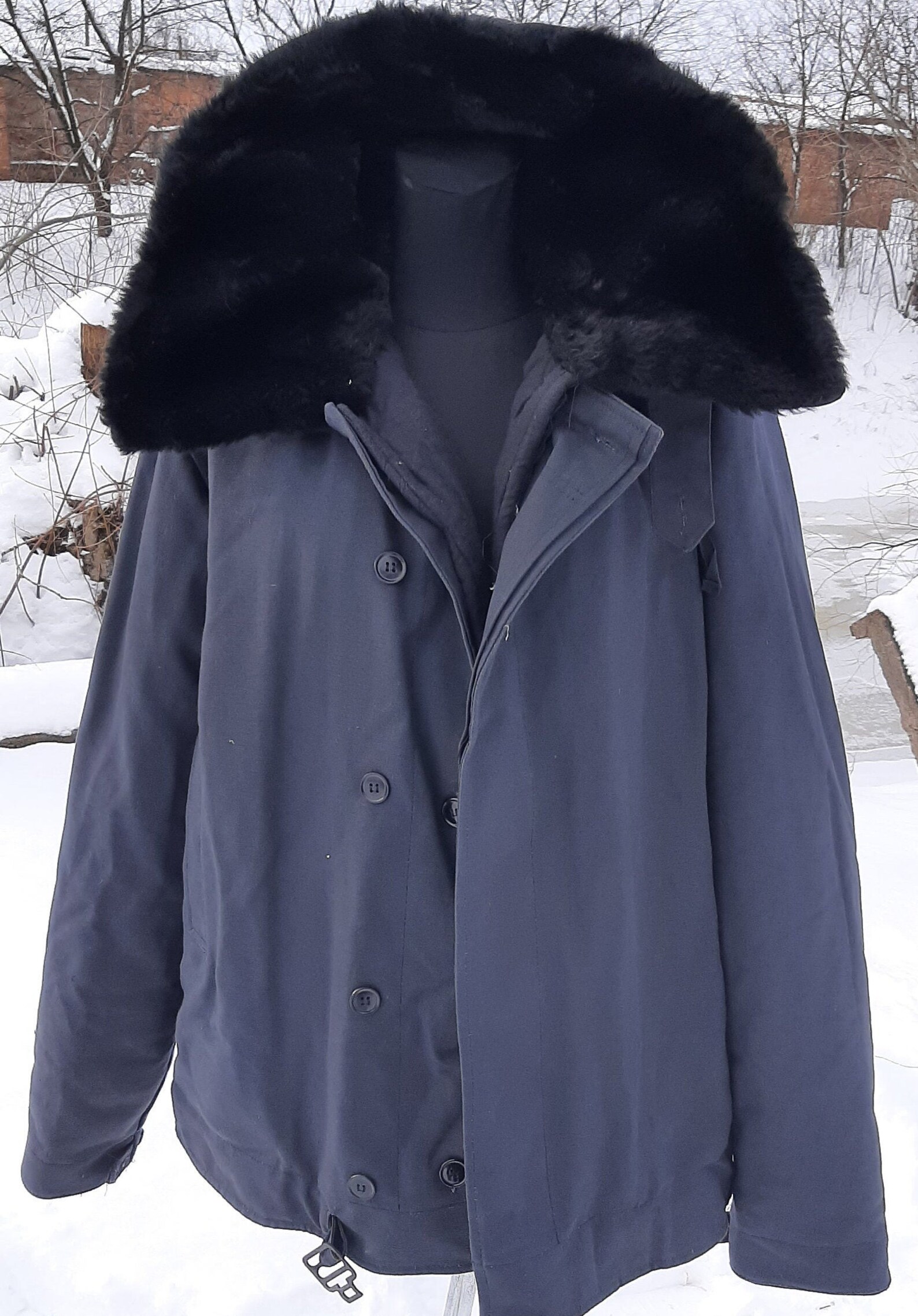 Russian winter tank jacket Russian army | Etsy