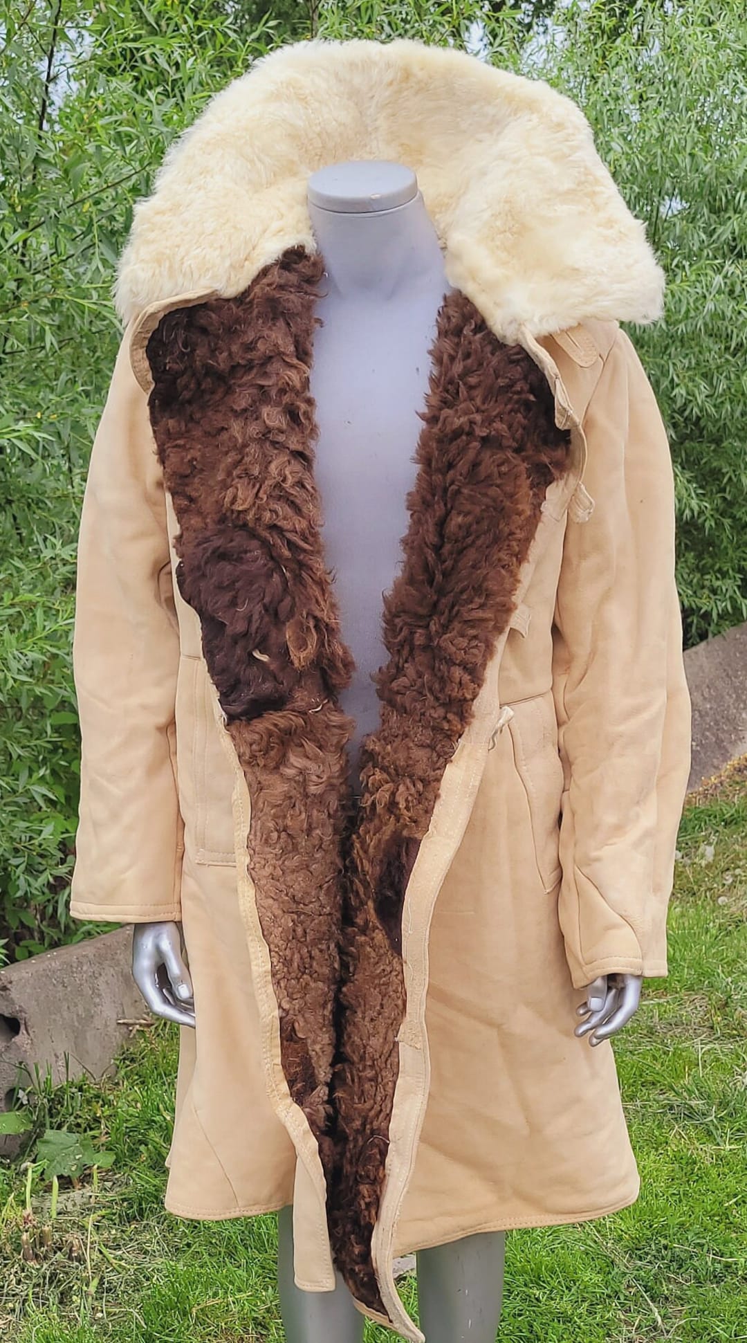 Military Winter Fur Coat BEKESH USSR Army - Etsy