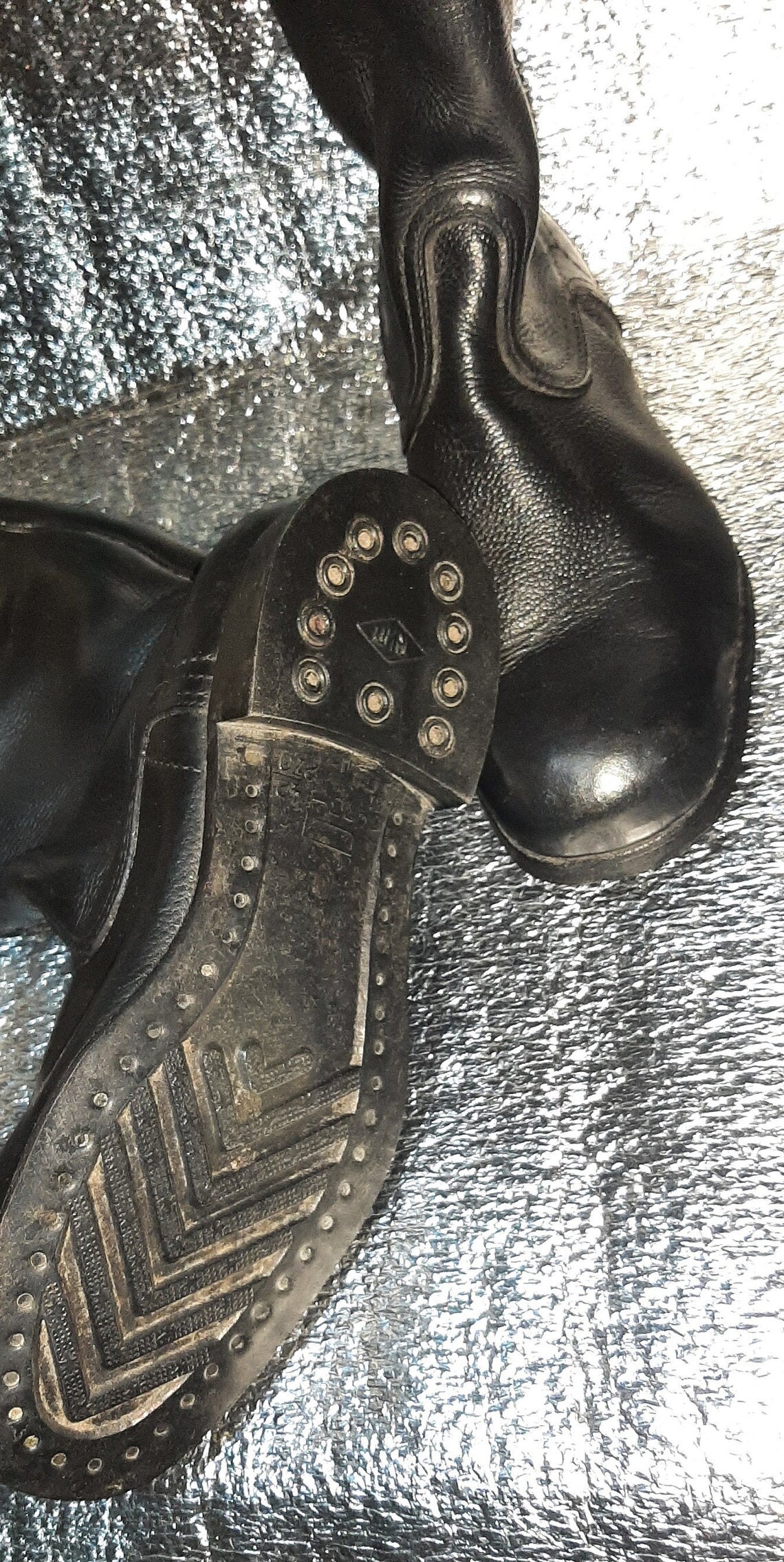 Soviet Military Leather Boots USSR Officer - Etsy