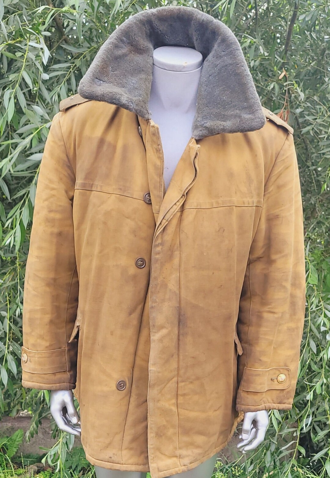 Military Combat Winter Officer's Jacket USSR - Etsy