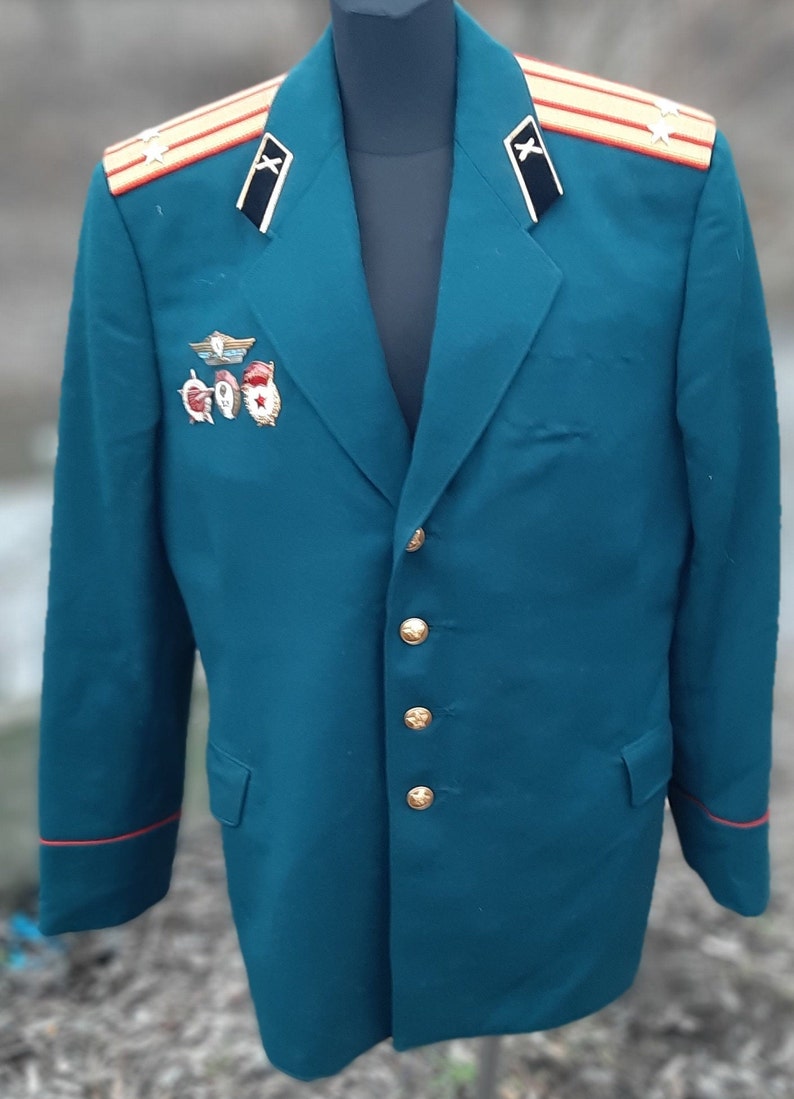 Soviet Officer Dress Uniform With Medals USSR Army | Etsy