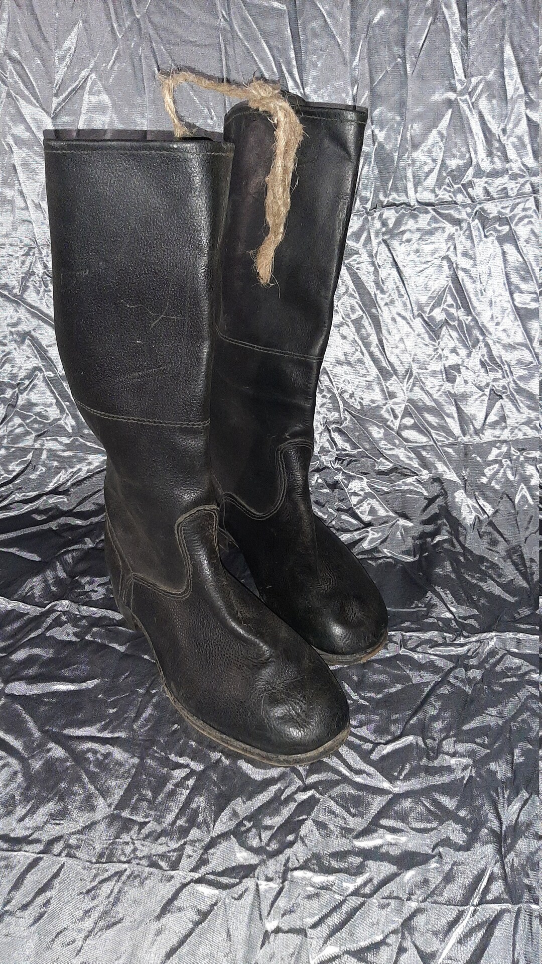 Soviet Military Army Officer Yuft Boots USSR - Etsy