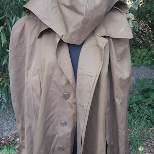 Army Soviet Officer Raincoat Cloak USSR - Etsy