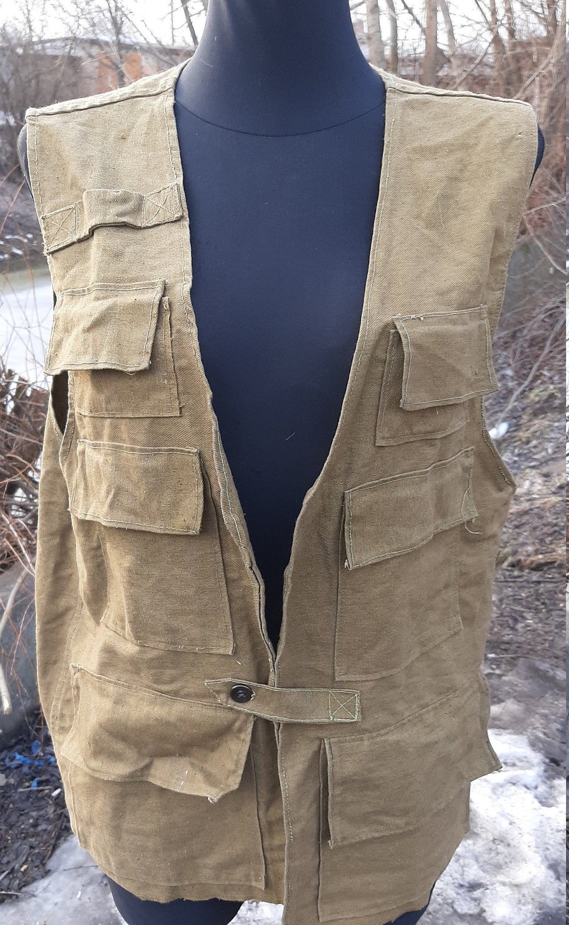 Soviet military vest unloading Afghan USSR | Etsy