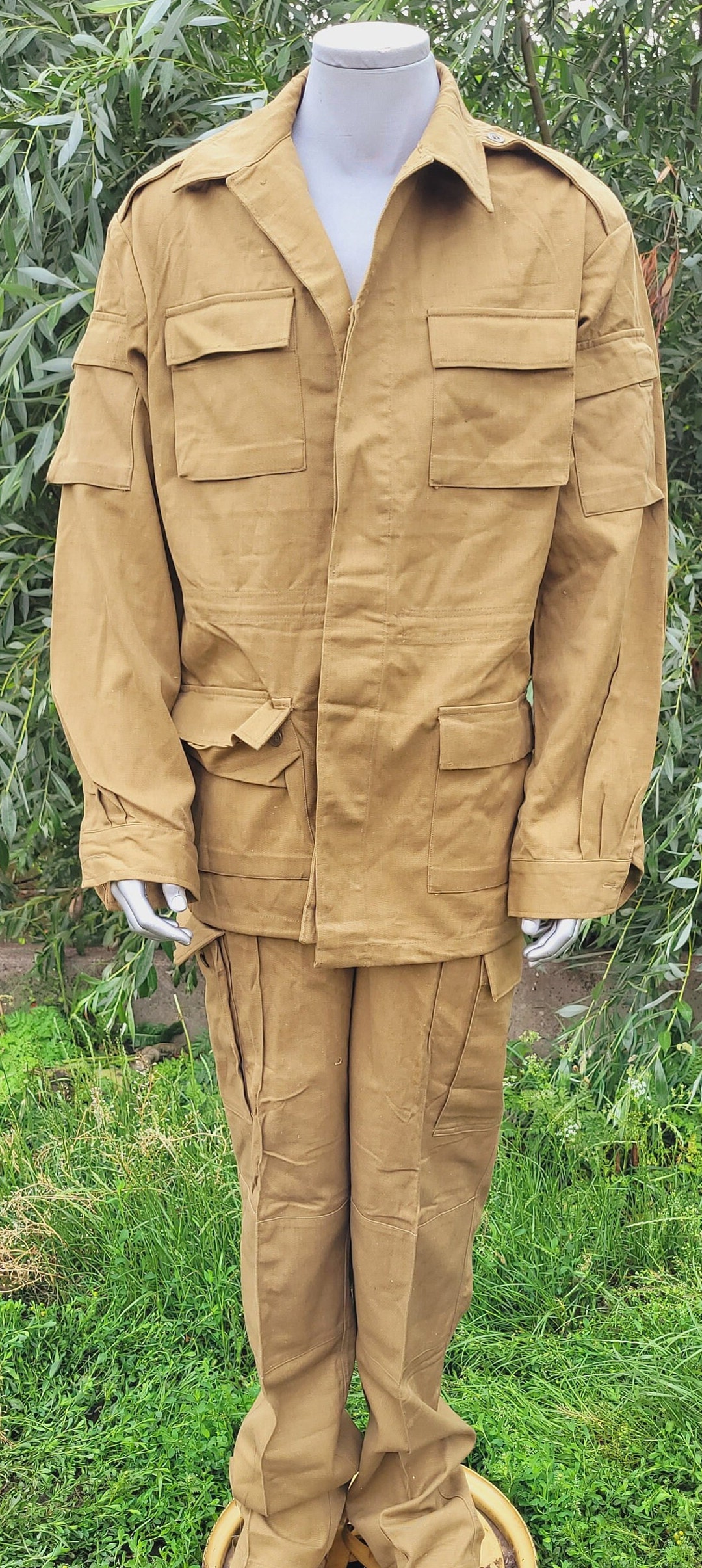 Summer Exclusive Vintage Uniform AFGHANKA Original First Issue USSR ...