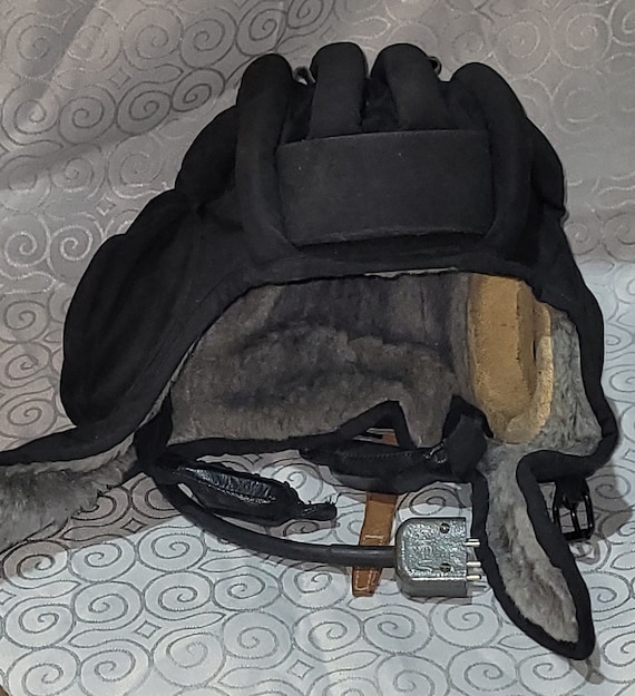 Soviet Military Winter Helmet With Headset Tankman USSR Army - Etsy
