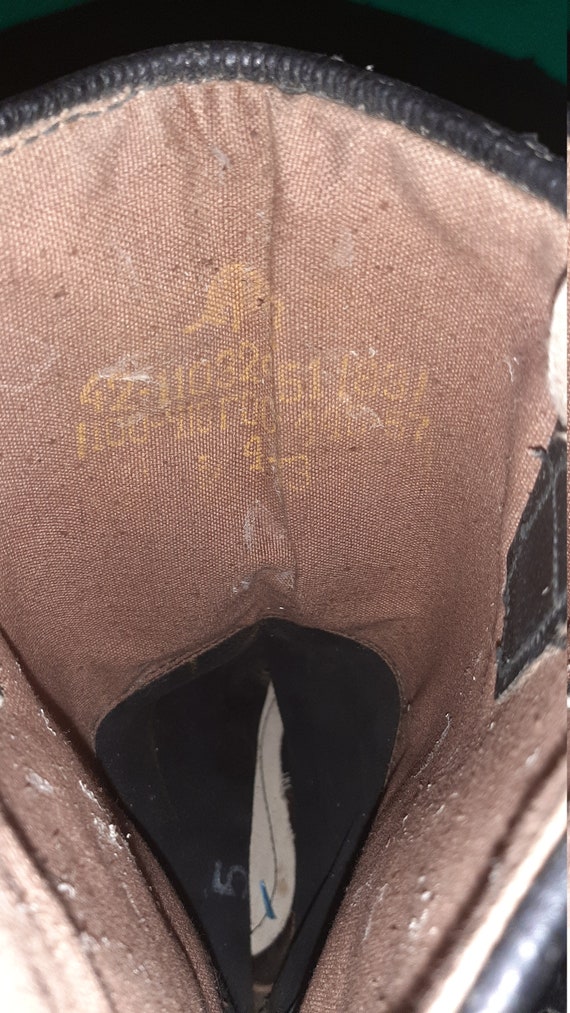 Army Soviet Military Officer Yuft Boots USSR - Gem