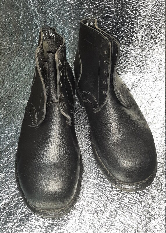 Soviet military leather boots USSR Air Force - Gem