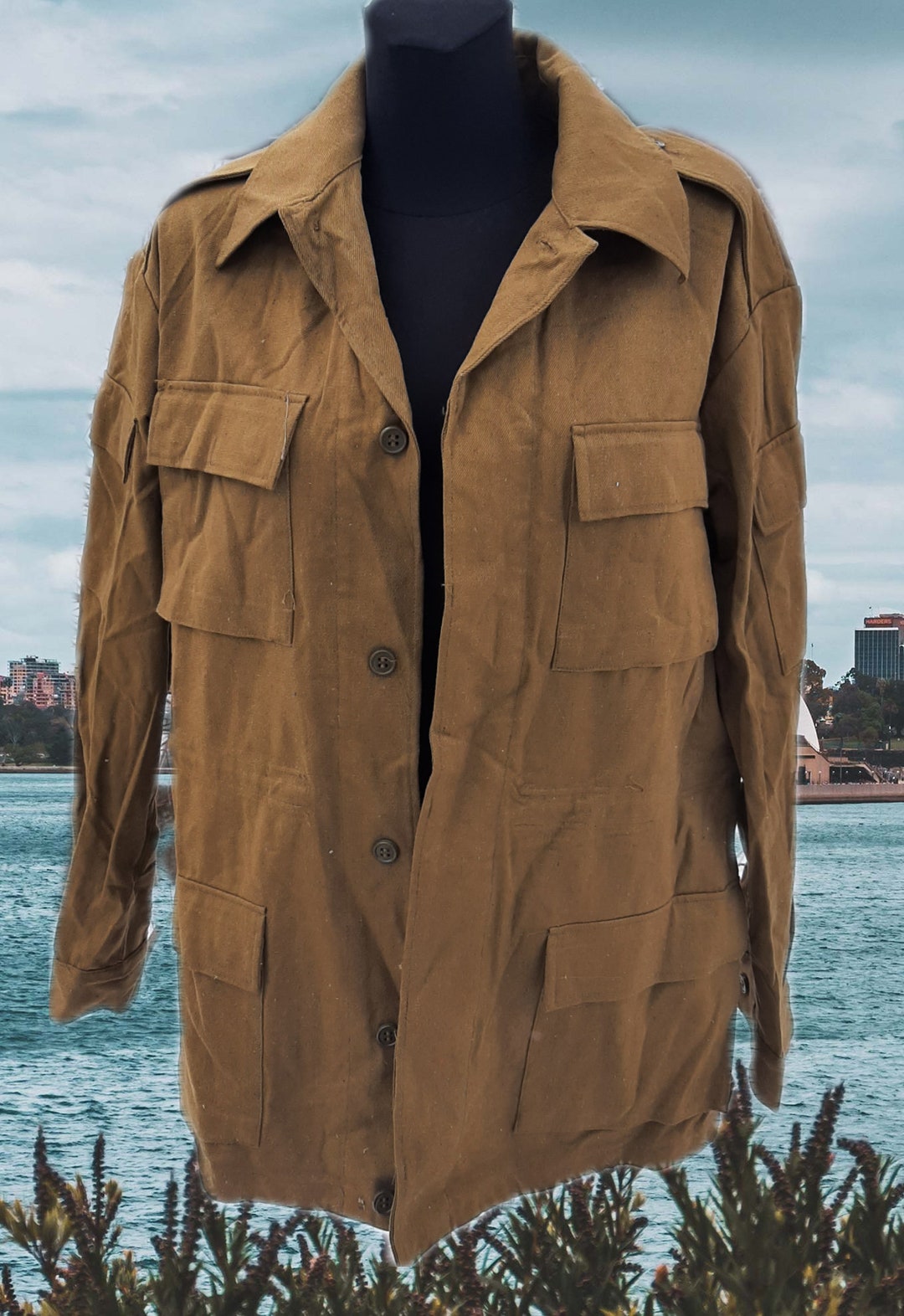 Soviet Military Jacket Afghan USSR 1985 - Etsy